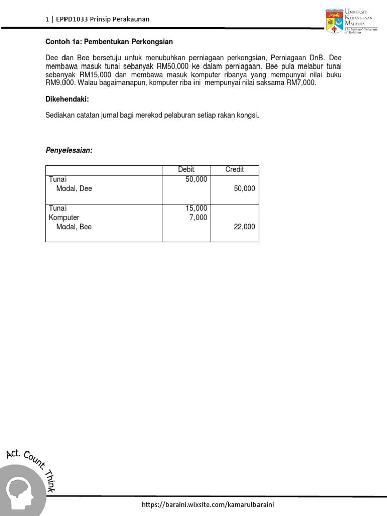 Perkongsian Contoh 1 | PDF