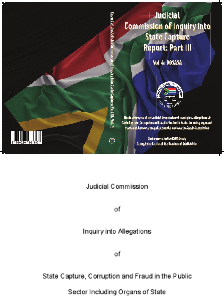 State Capture Commission Report Part III Vol IV | PDF | Politics ...