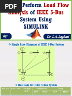 Ieee 9 Bus Data | PDF