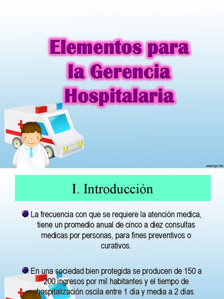 Gerencia Hospitalaria | PDF | Hospital | Planificación