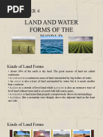 Major Landforms and Water Bodies Overview | PDF | Desert | Mountains