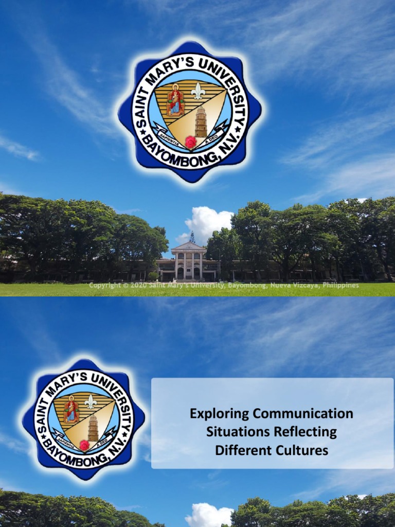 Exploring Communication Situations Reflecting Different Cultures | PDF ...