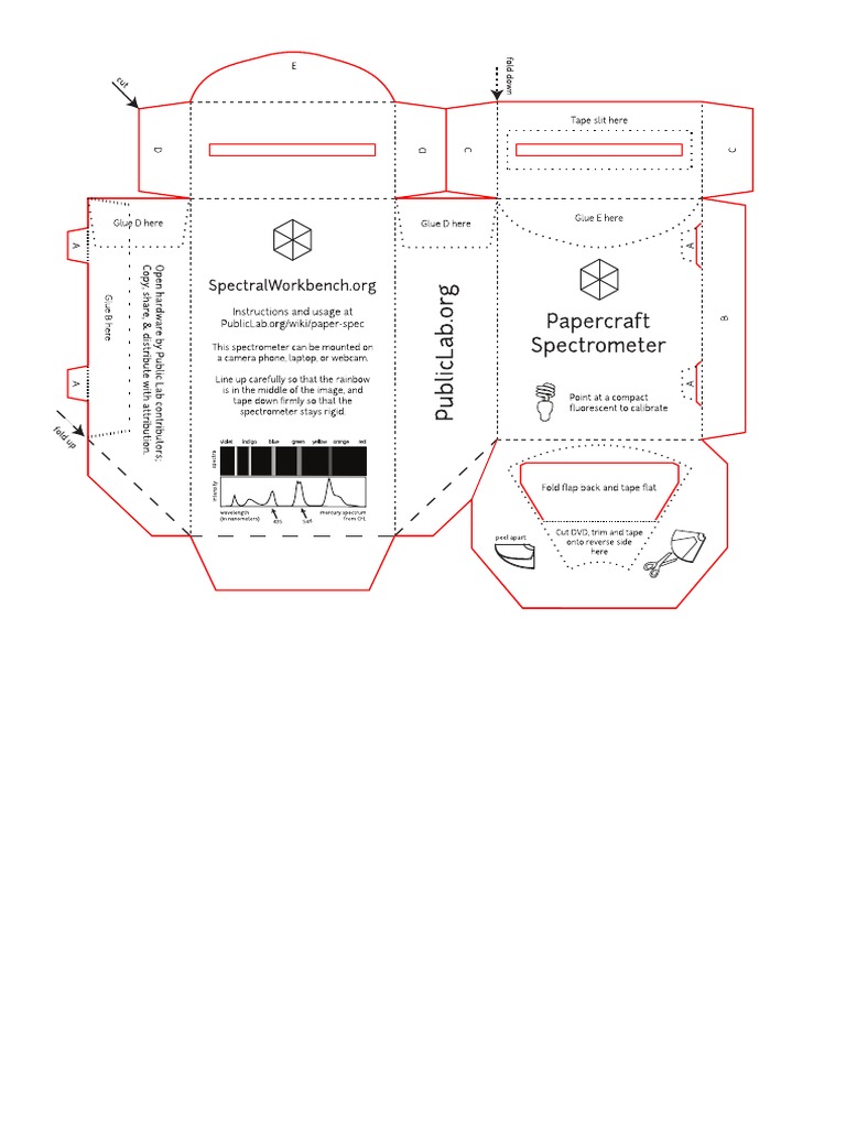 Papercraft Spectrometer 1 | PDF