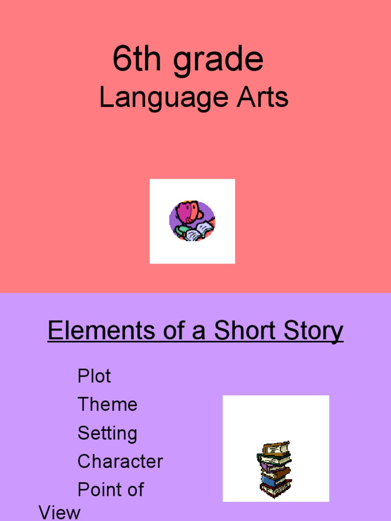 Elements of a Short Story for Grade 6 | PDF | Career & Growth | General ...