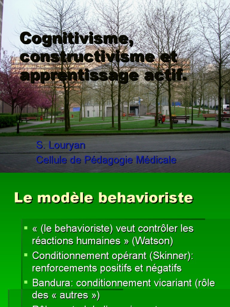 Cognitivisme | PDF