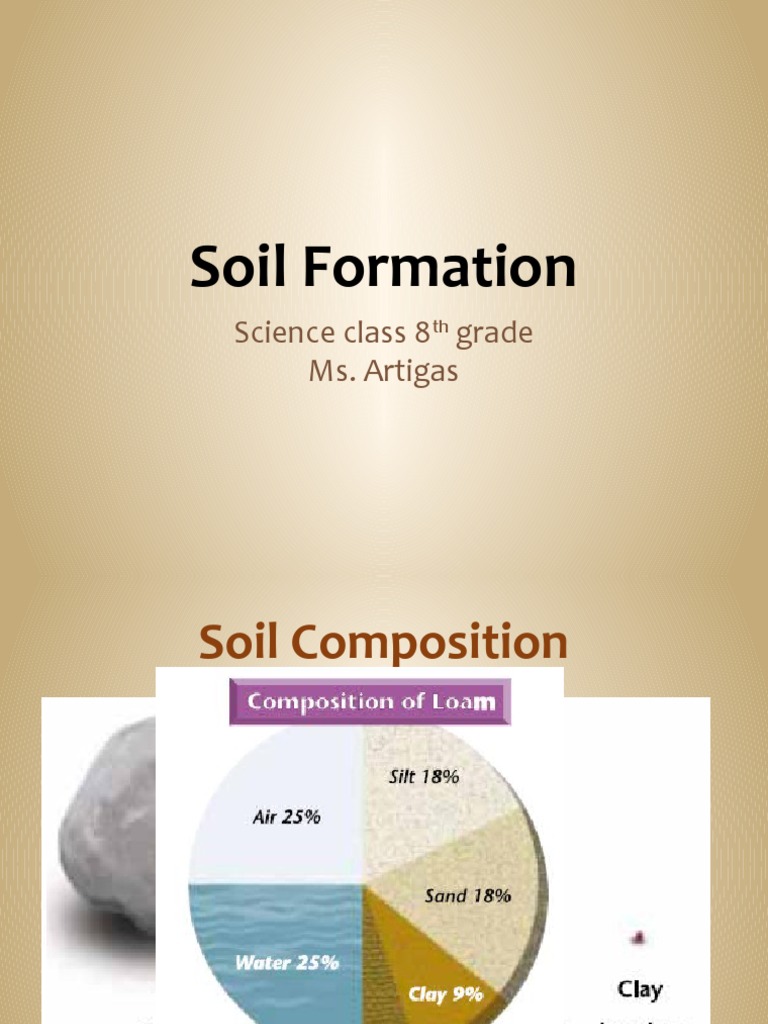 Soil Formation: Science Class 8 Grade Ms. Artigas | PDF