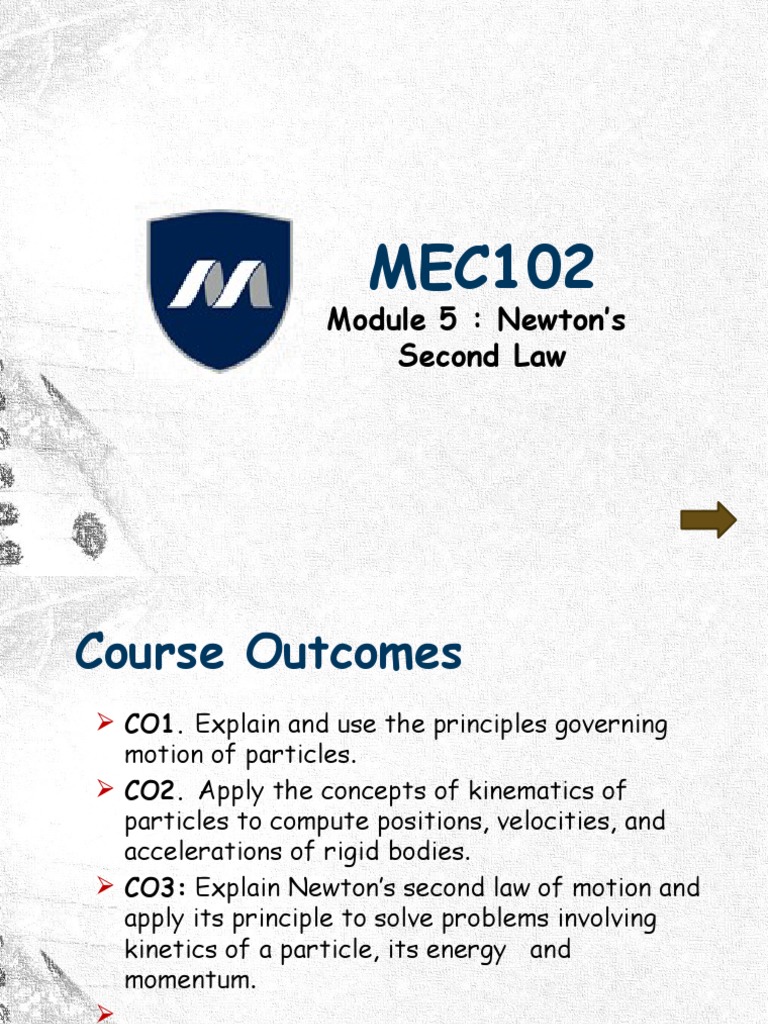 Modulen 2 Newtons 2nd Law of Motion Upload 2 v2 | PDF | Force | Acceleration