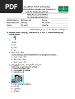 Soal Bahasa Arab Kelas 1 Semester 1 | PDF
