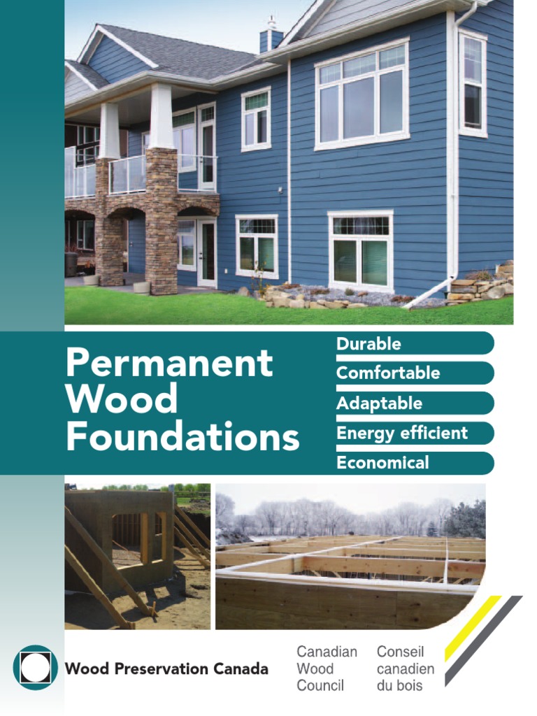 Permanent Wood Foundations CWC | PDF | Lumber | Basement