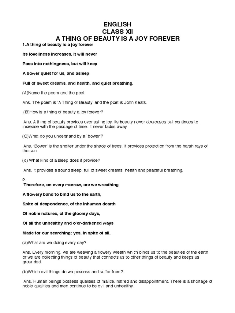 Revision A Thing of Beauty | PDF