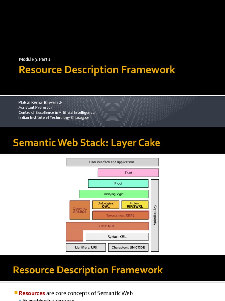 04a. Resource Description Framework | PDF | Resource Description Framework | Class (Computer ...