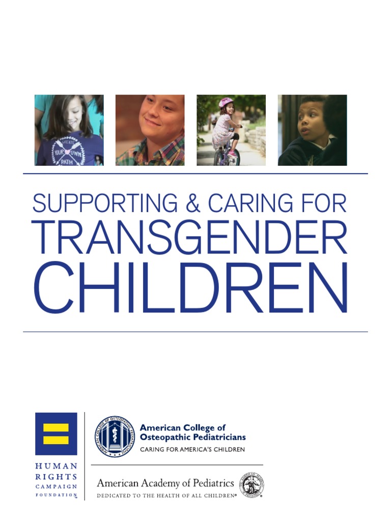 Supporting & Caring For: Transgender | PDF | LGBTQIA+ Studies | Transgender