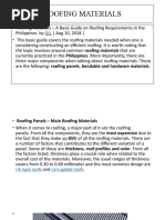 OC - ProEdge - Datasheet | PDF | Roof