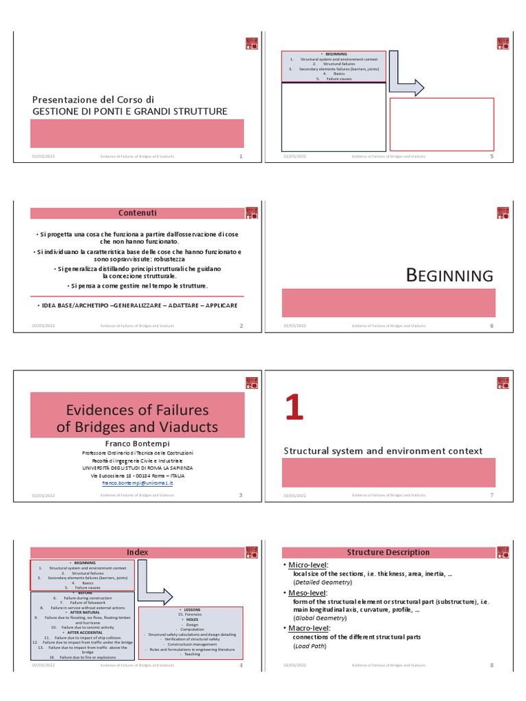 Evidence of Failures of Bridges and Viaducts RID | PDF | Bridge ...