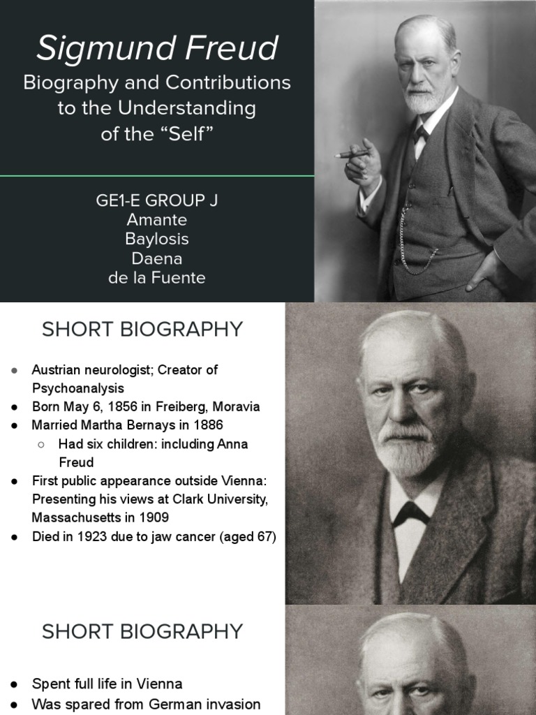Freud's Contributions to Understanding the Self | PDF | Id ...
