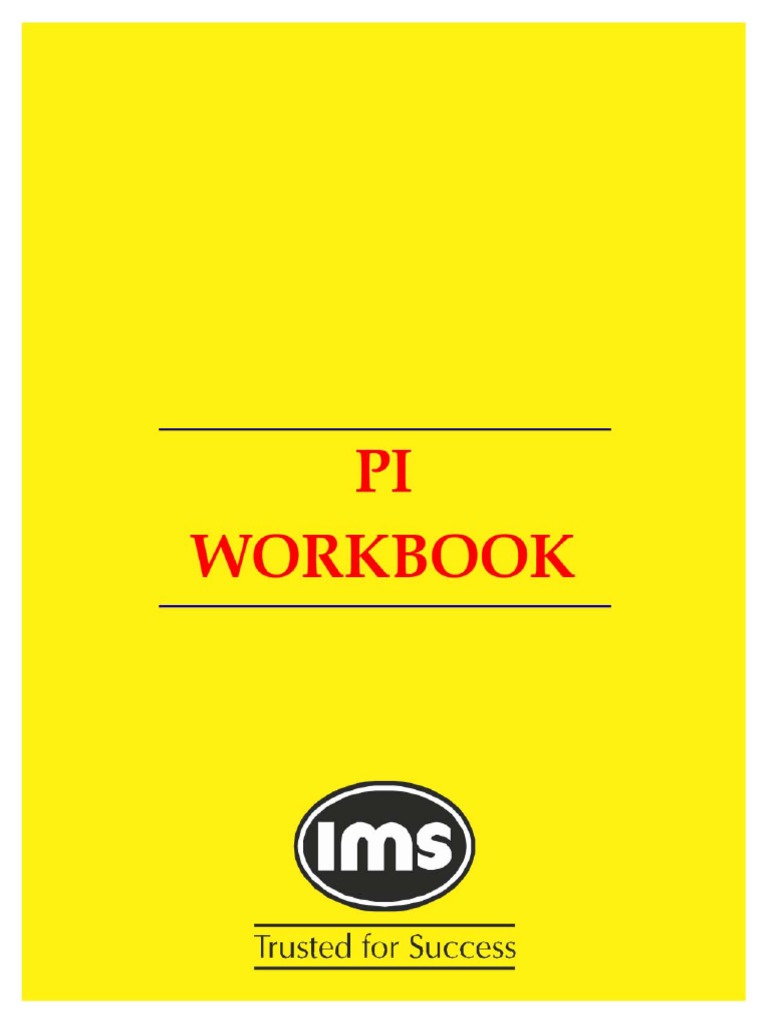 IMS - PI Workbook | PDF