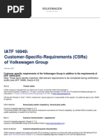 VDA 6 Standards Overview and Audits | PDF | Audit | Iso 9000