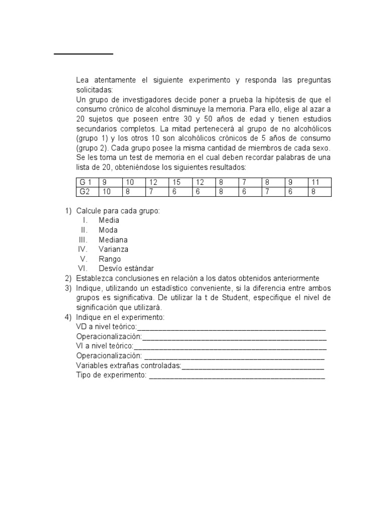 Ejercicios Imc | PDF | Estadísticas | Science