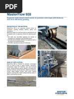 Masterflow 9400: Ultra-High Strength, Cement Based Grout For Onshore ...