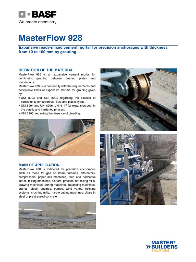 BASF | PDF | Concrete | Bearing (Mechanical)