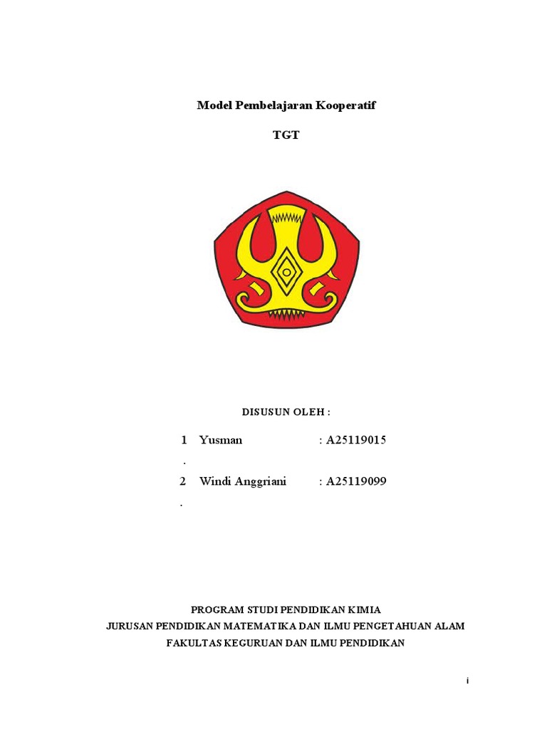 Model Pembelajaran Kooperatif TGT | PDF | Karier & Perkembangan