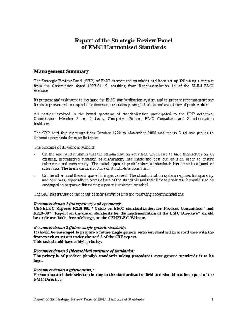 SRP Report | PDF | Electromagnetic Compatibility | Radio