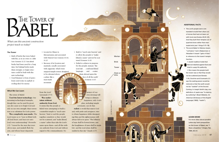 Tower of Babel Study Supplement | PDF | Book Of Genesis | Babylon