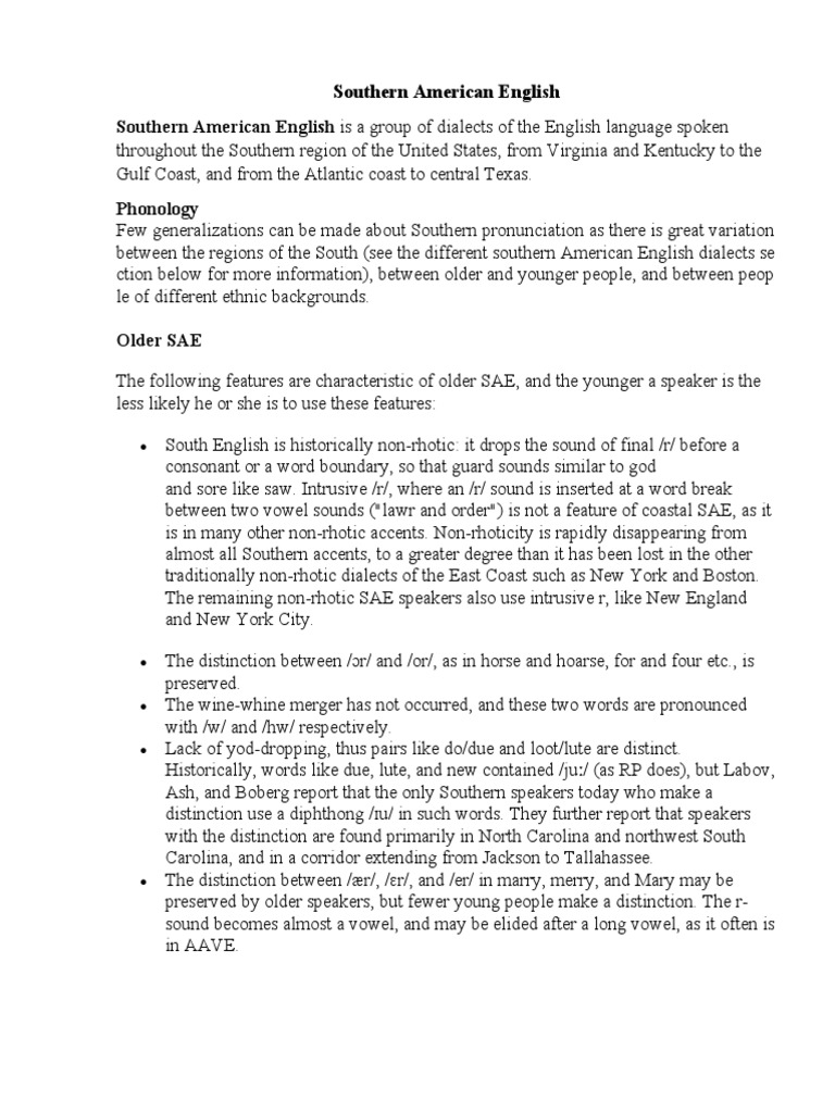 An In-Depth Analysis of the Phonological and Lexical Features of ...