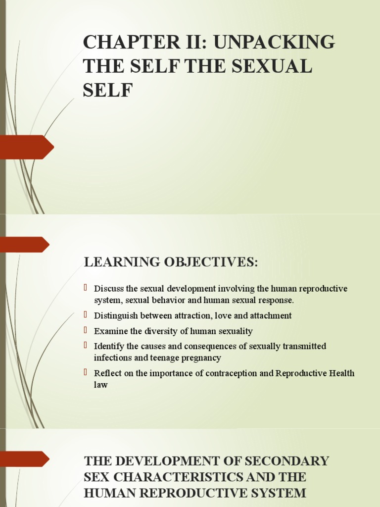 Understanding the Sexual Self and Development | PDF | Sexually ...