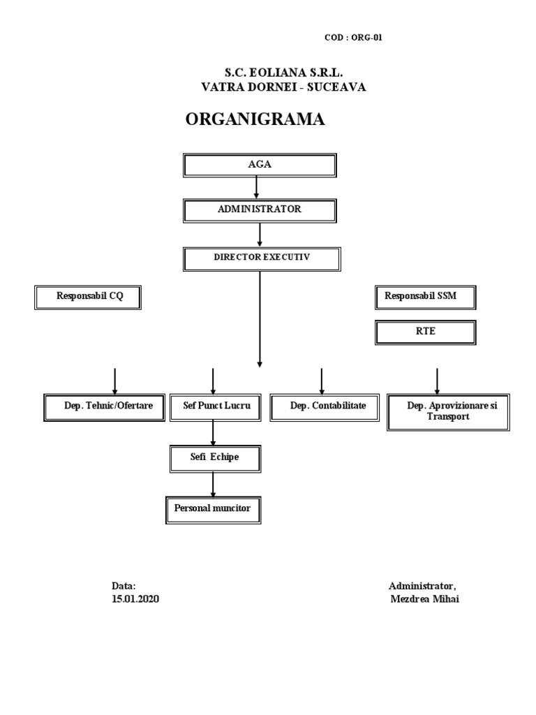 ORGANIGRAMA Firma | PDF