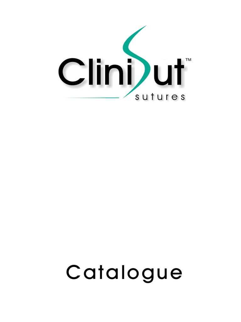 Clini Ut: Catalogue | Download Free PDF | Surgical Suture