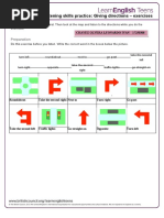 Directions: Speaking and Listening Guide | PDF | Traffic Light ...