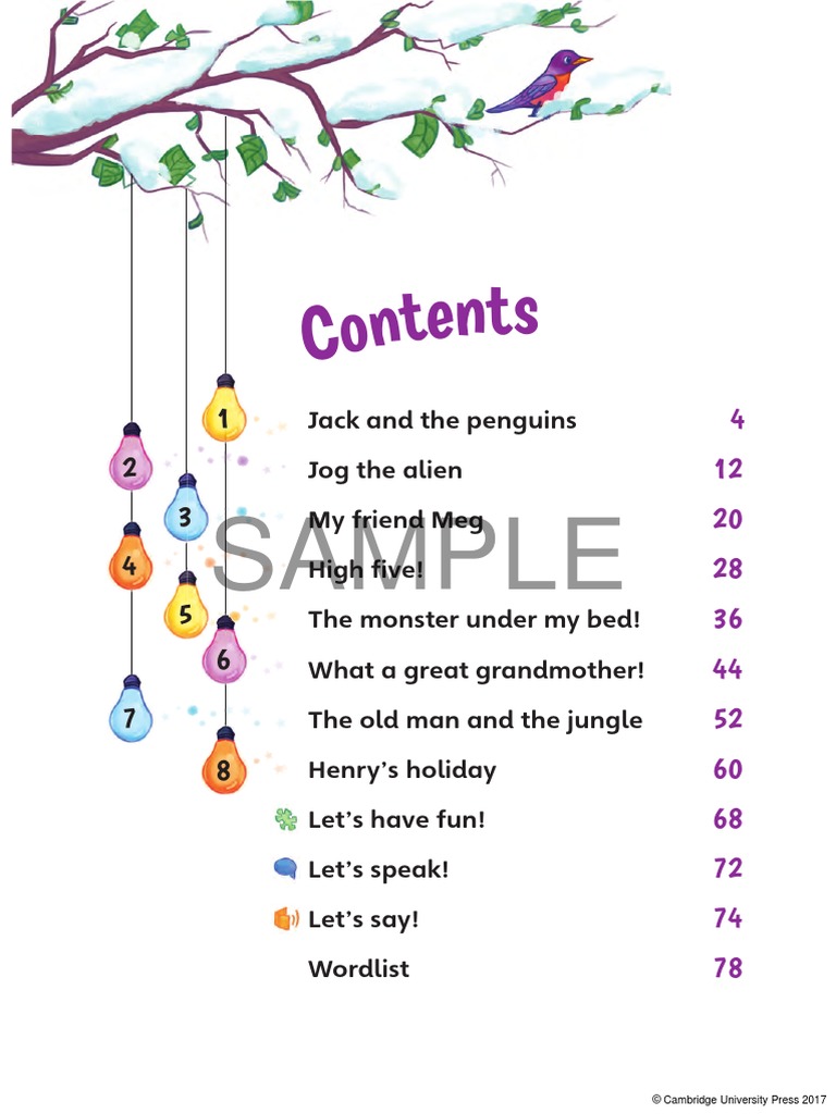 Storyfun 3 Sample Material | PDF