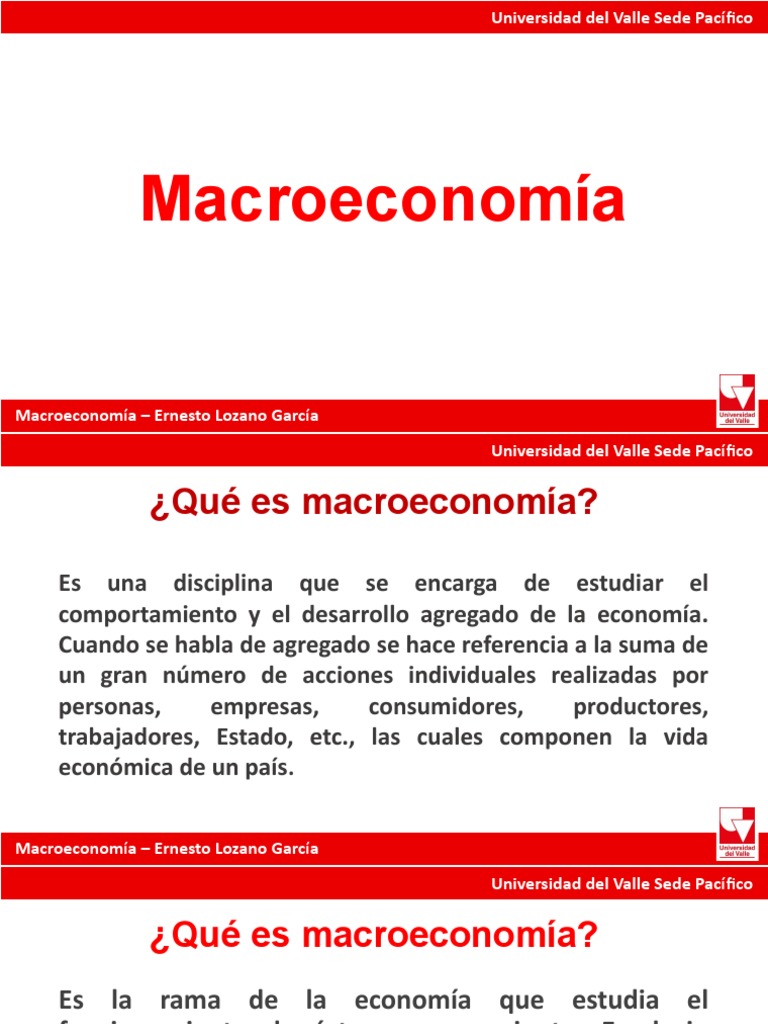 Macroeconomía | PDF | Macroeconómica | Tipo de cambio