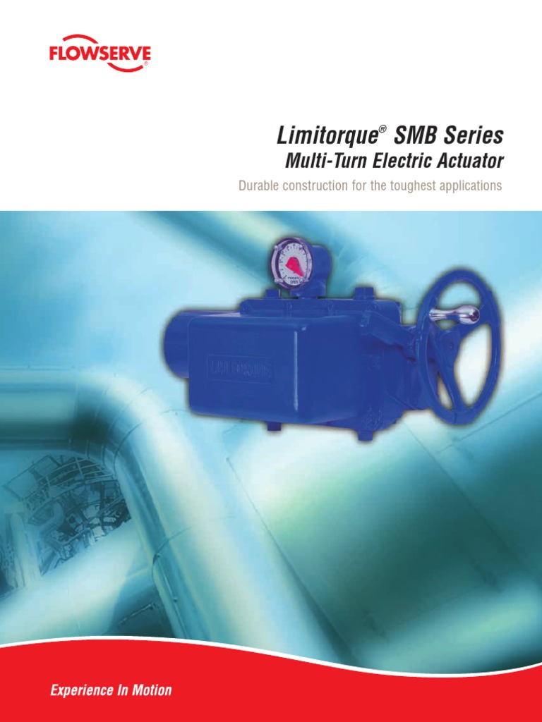 Limitorque SMB Series: Multi-Turn Electric Actuator | PDF | Valve ...