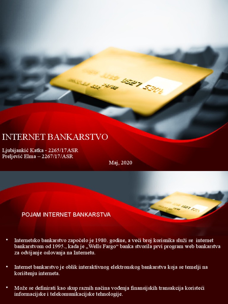 Internet Bankarstvo | PDF