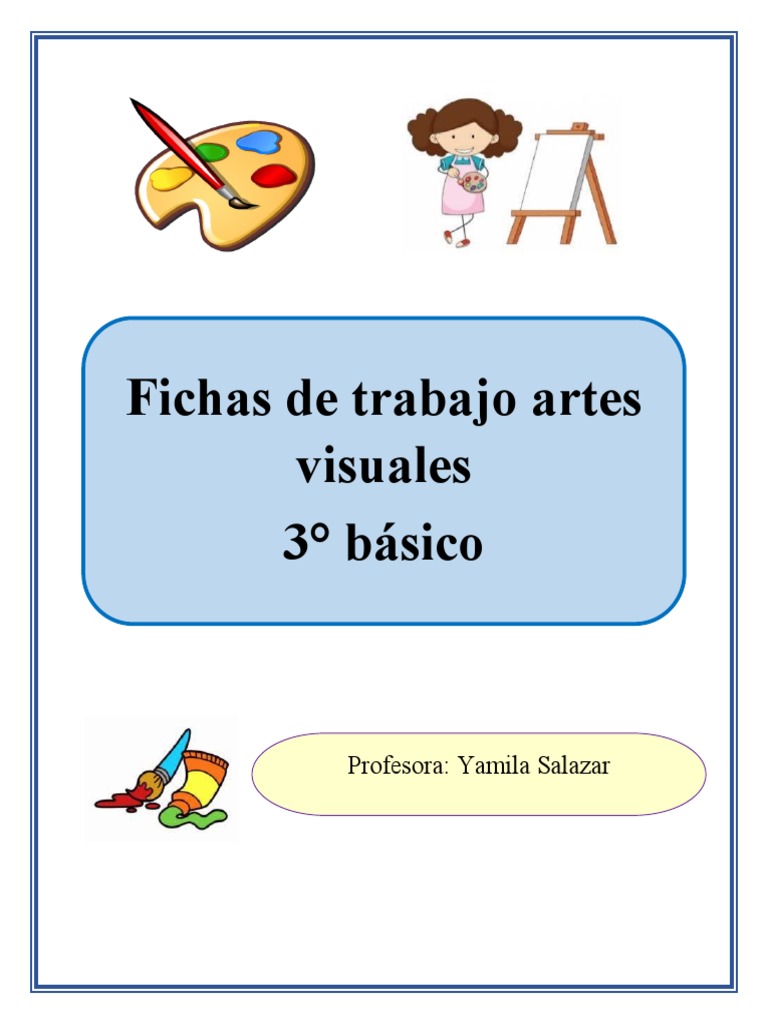 Fichas de Arte para Tercer Grado | PDF | Pinturas | Dibujo