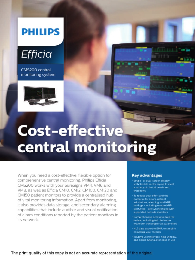 CMS200 Central Monitoring System Brochure | Download Free PDF ...