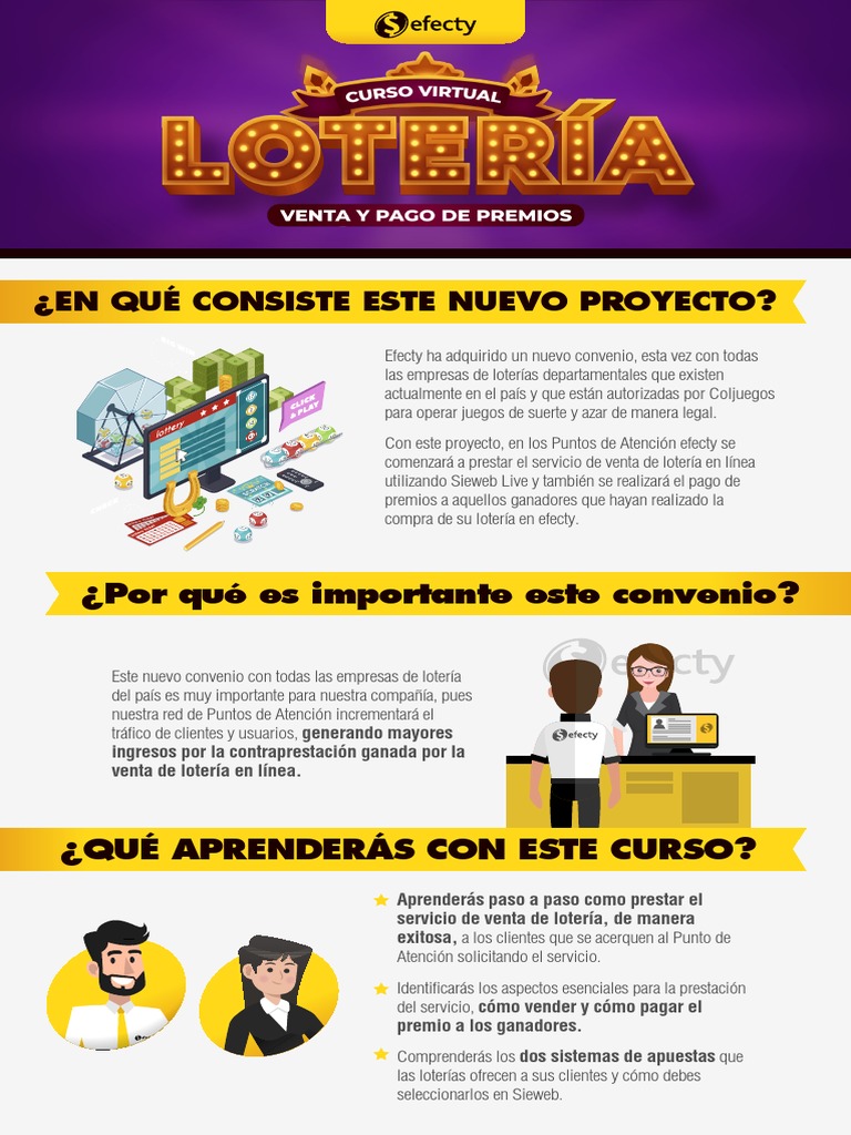 Curso Virtual LOTERIA - VENTA Y PAGO - Optimizado | PDF