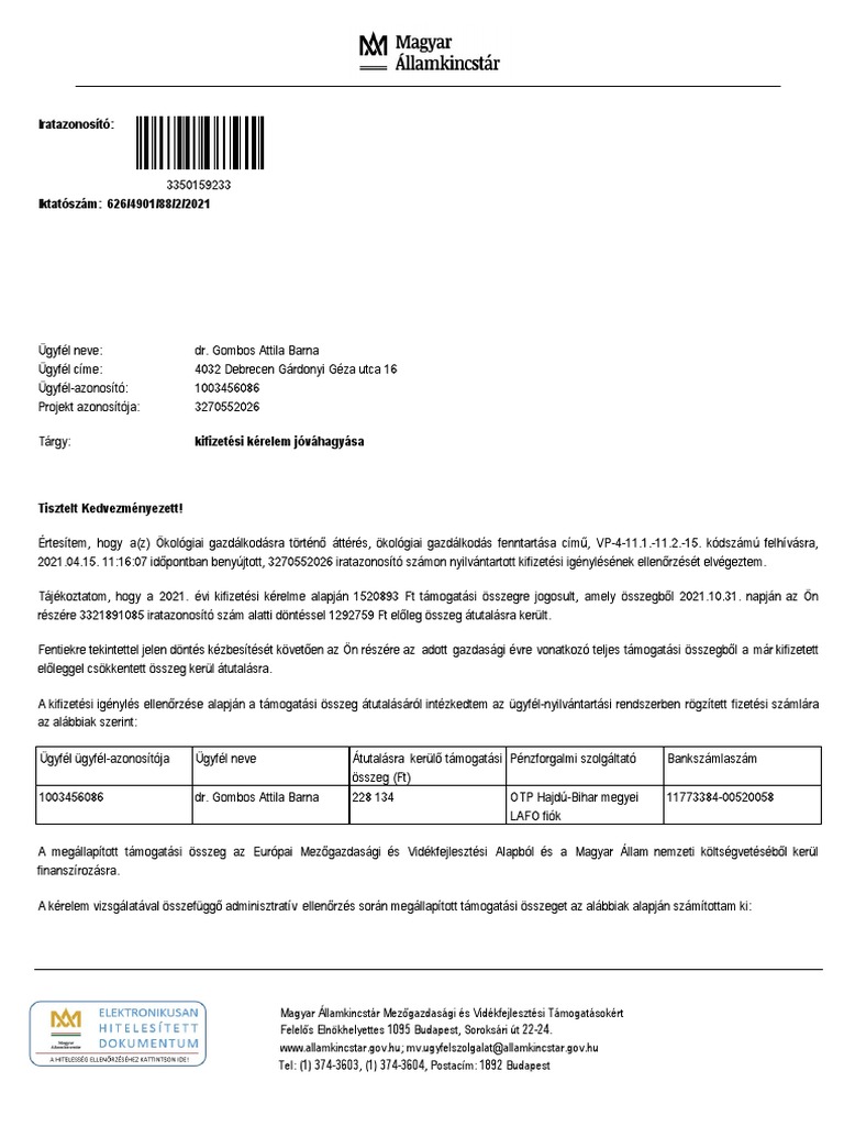 Elektronikus Irat 3350159233 | PDF
