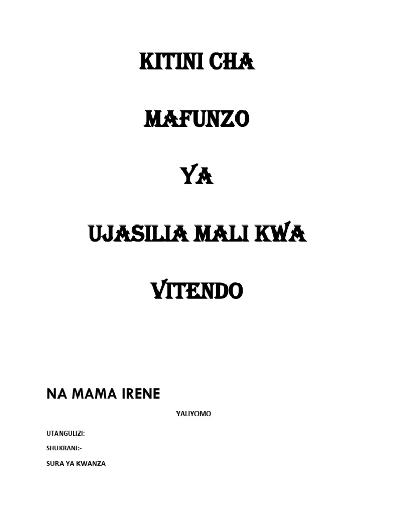 Mwongozo wa Kutengeneza Sabuni na Vifaa | PDF | Cooking, Food & Wine ...