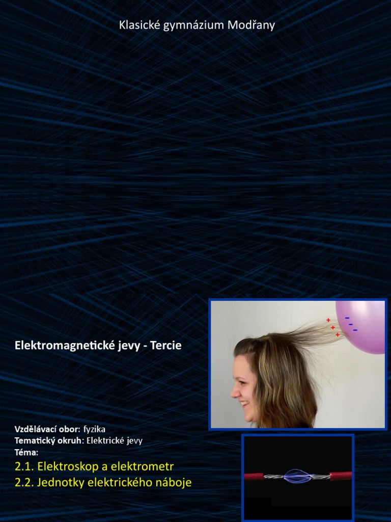 Elektromagnetické Jevy | PDF