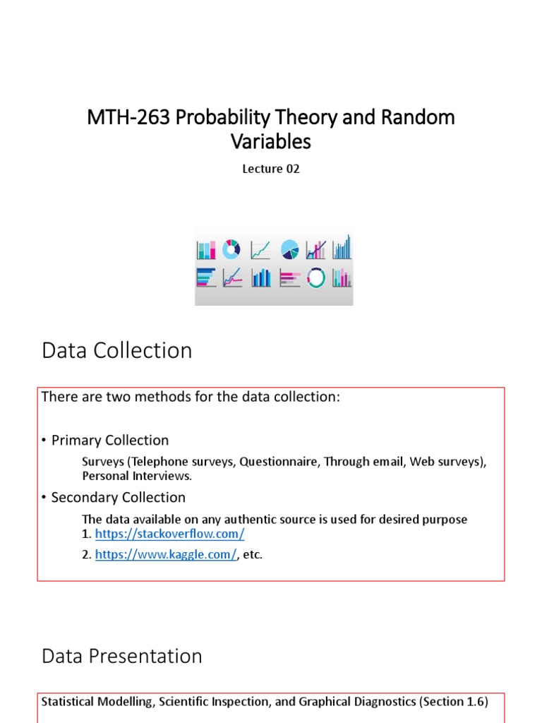 MTH-263 Probability Theory and Random Variables | PDF | Histogram | Skewness