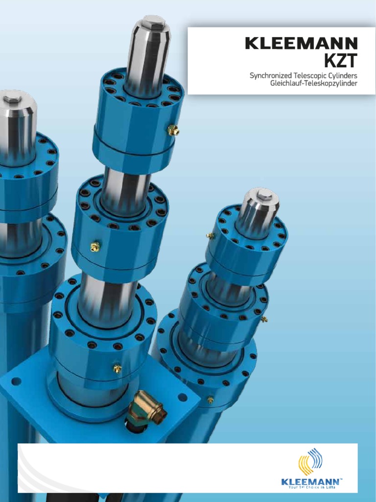 KLEEMANN KZT: Synchronized Telescopic Cylinders | PDF