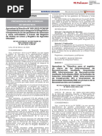 RESOLUCION SECRETARIAL #000141-2022-SGEN-RENIEC - Aprueba La Directiva DI - 008 - DRC-001 | PDF ...