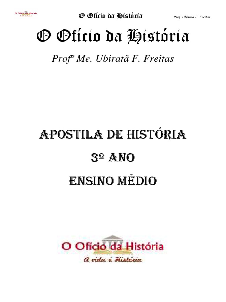 Apostila de História 3º Ano | PDF | Prússia | Imperialismo