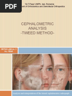 Cephalometric Analysis Norms | PDF