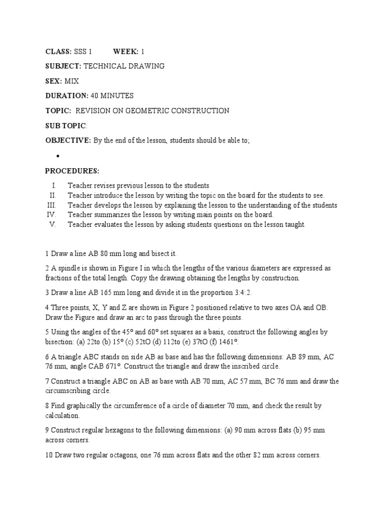 Second Term Lecture Note For sss1 | PDF | Perspective (Graphical ...