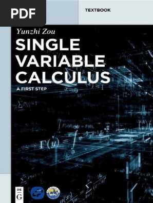 Calculus Textbook Pdf