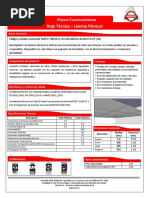 Ficha Tecnica Fibrolit Ultra 10.05.22 | PDF | Materiales